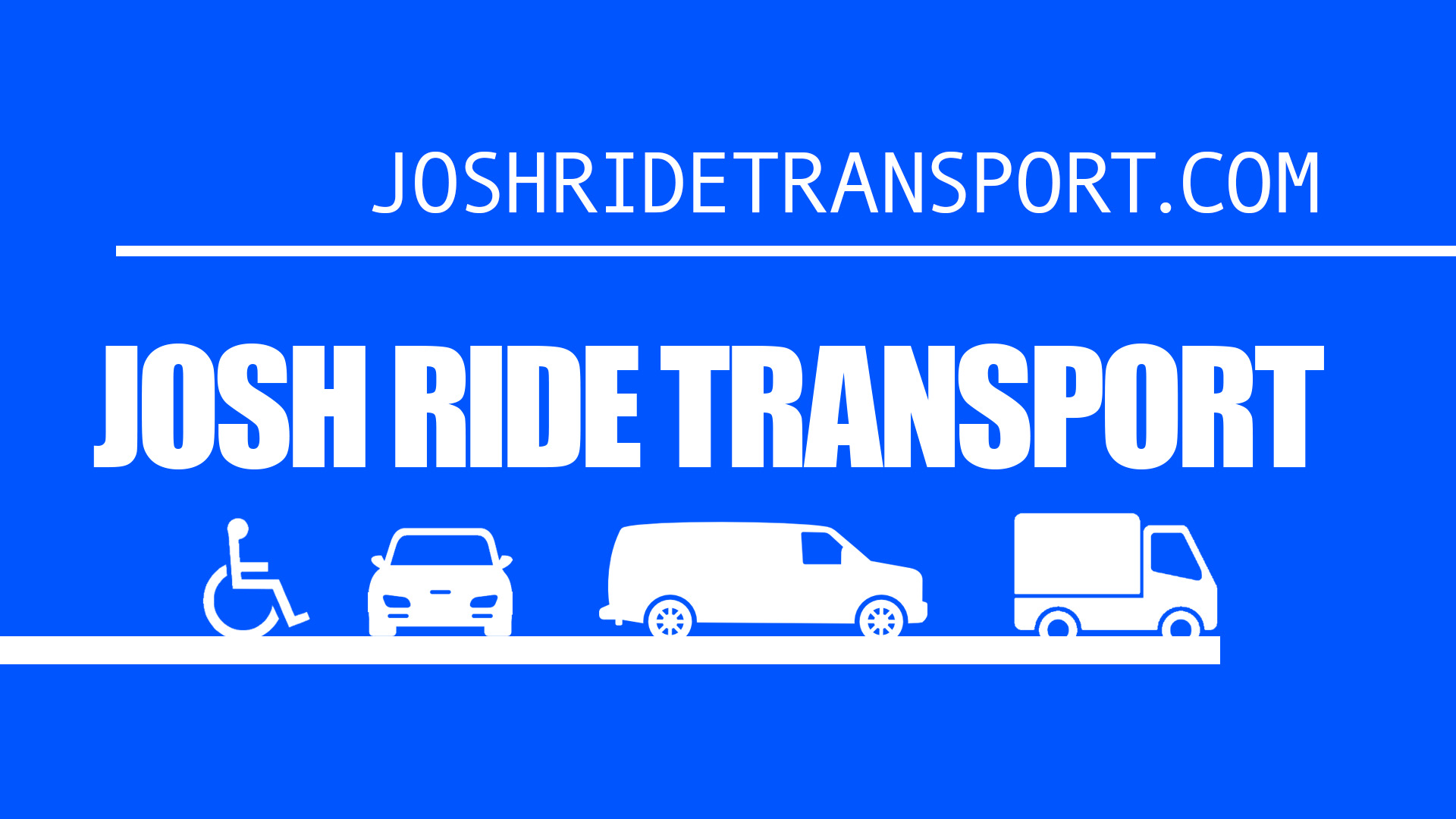 Home - Josh Ride Transport & Moving